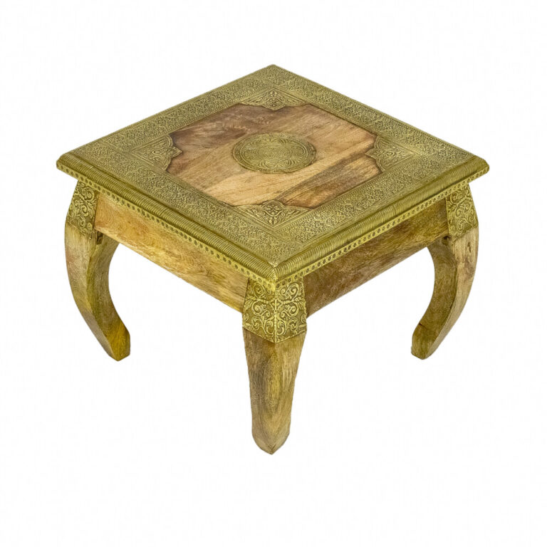 Wooden Opium Side Table | Sotran Dekorativ