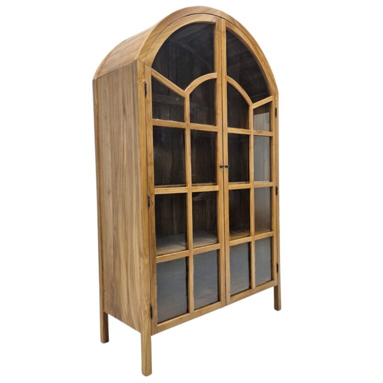 Teak Arch Display Cabinet | Sotran Dekorativ