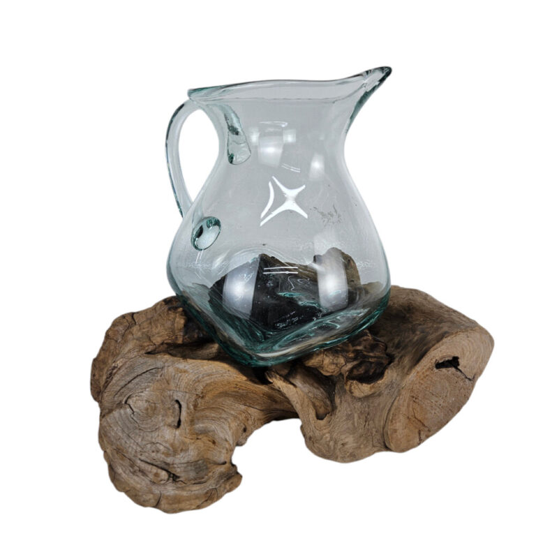 Glass On Wood | Glass Tabletop Decor | Sotran Dekorativ