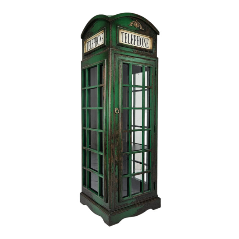 Red UK Phone Box Replica Display Case | Sotran Dekorativ