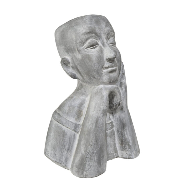 GRC Hand On Face Statue Set | Sotran Dekorativ