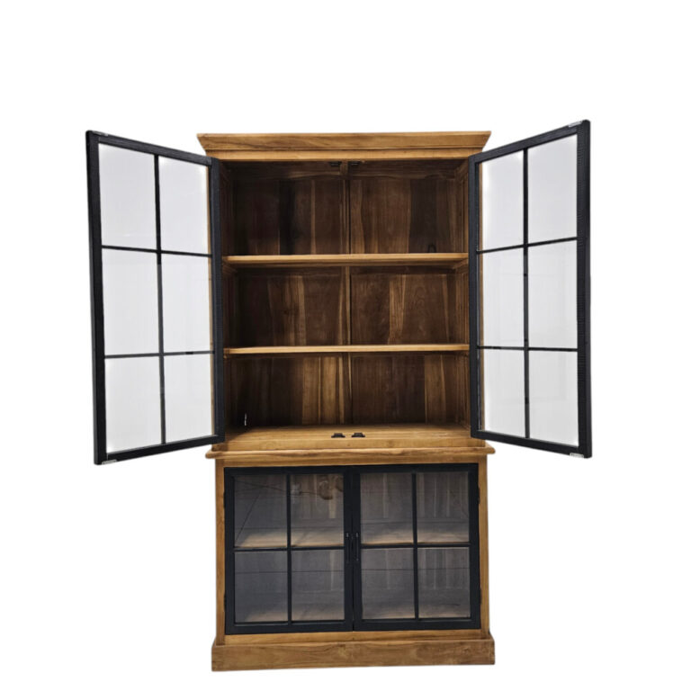 Teak Silo Display Cabinet | Sotran Dekorativ