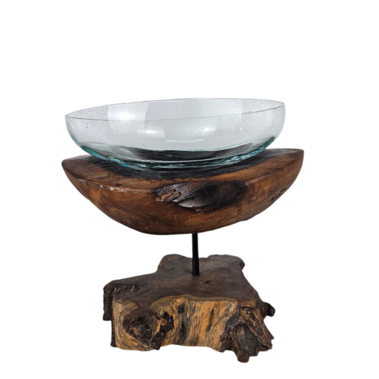 Glass On Wood | Glass Tabletop Decor | Sotran Dekorativ