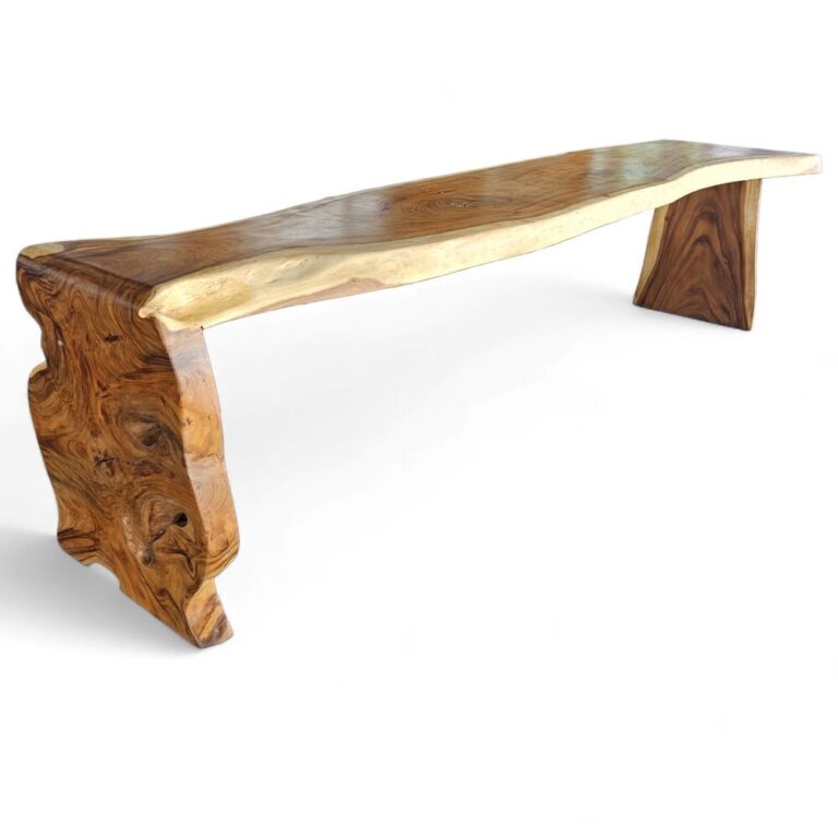 4m Waterfall Suar Bar Table | Sotran Dekorativ